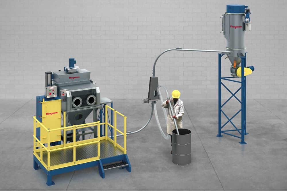Flexicon introduces dual intake vacuum system for dust-free material ...